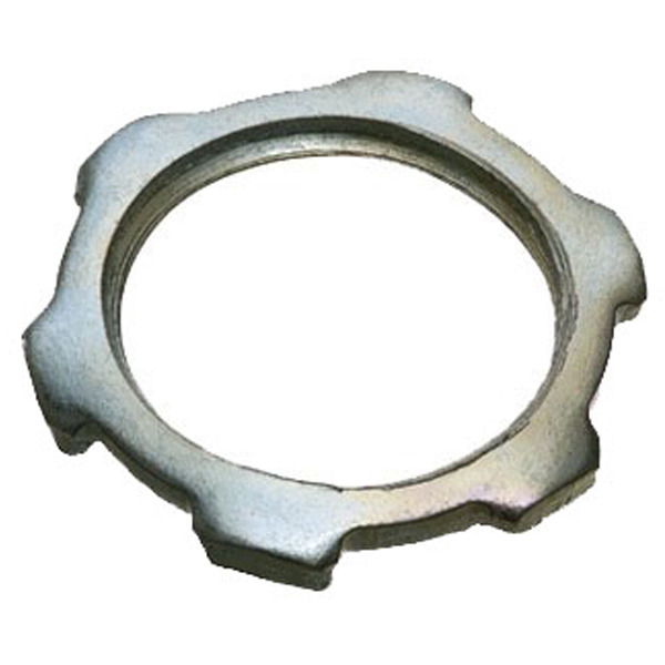 406 - Steel Locknut; 2 In.; Threaded; Plated