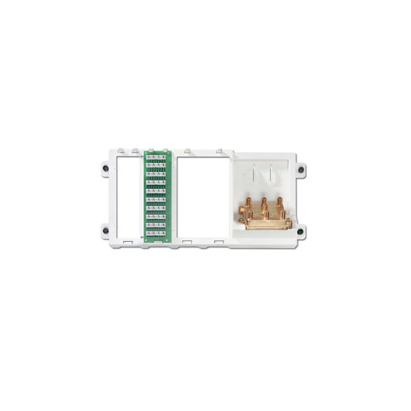 47606-BTV - Combination Multimedia Outlet; 6.13 W x 13.3 H x