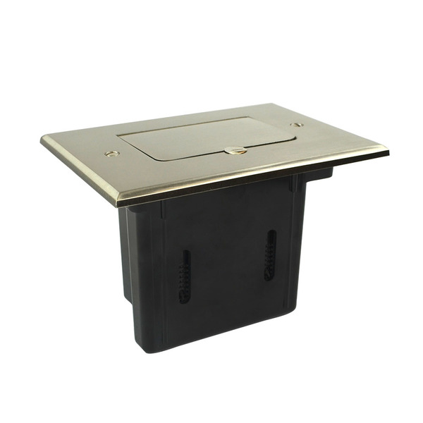 SBFB-1N - Floor Box Adjustable; 3.5 In.; Non-Metallic
