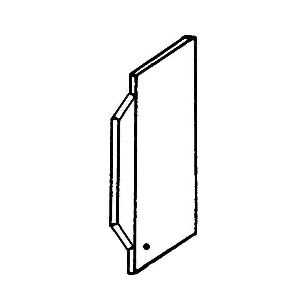 LVP-1N - Gang Box Partition; 1-7/8 In.; Steel