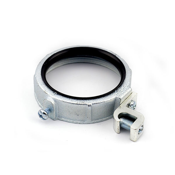 388 - Grounding Bushing; Threaded; 3 In.; Insulated; Malleab