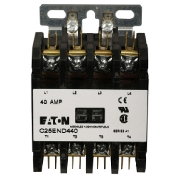 C25ENF440A - Contactor; Non-reversing; 4 Pole; 40 A; 120 VAC
