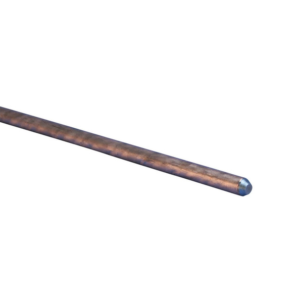 615860 - Ground Rod - Copper; 5/8 In.; 6 Ft.; 10 mil; 80000