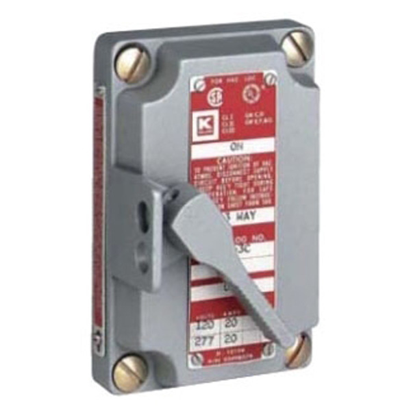 XS-1C - Switch - Cover Unit; Tumbler Switch; 1 Gang; 120/277