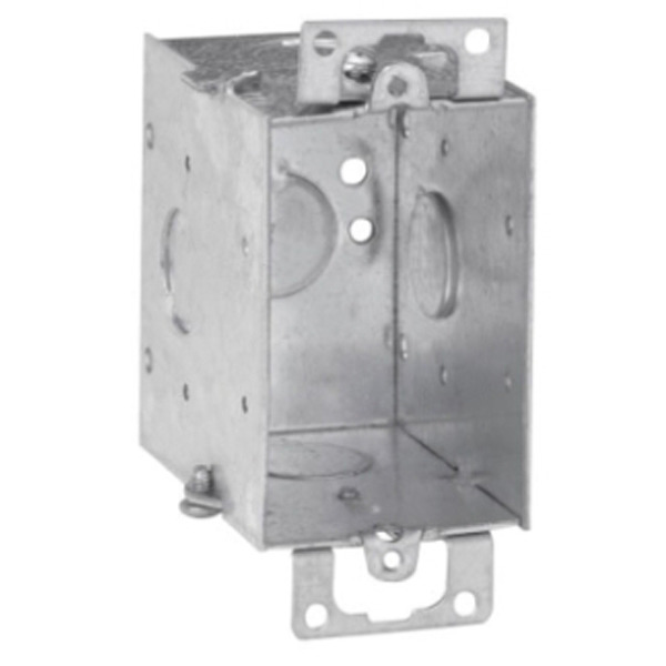 TP678 - Switch|Outlet Box; 2-3/4 In.; 1-Gang; Steel; 5
