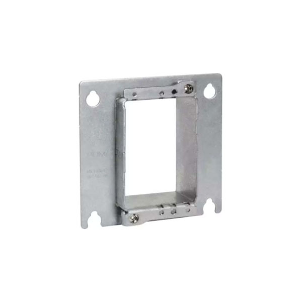 4SAR1G - 4" Square Cover - Mud Ring; Raised 1/4 to 1-1/4 In.