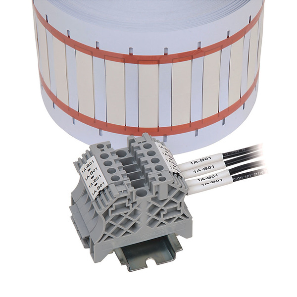 1492-MHS19X25 - Heat Shrink Label; Wire Marker