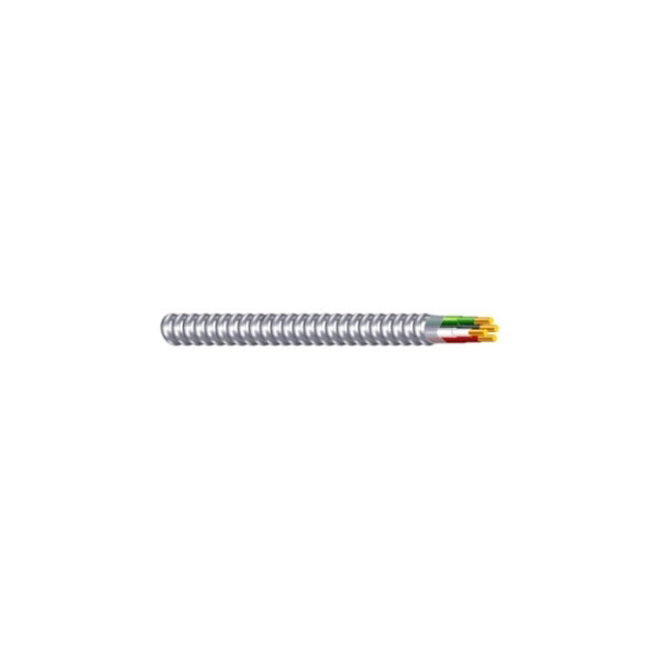 MC-AL-12/2-SOL-W/GRN-GRD-1000R - Armored Cable; Aluminum; MC